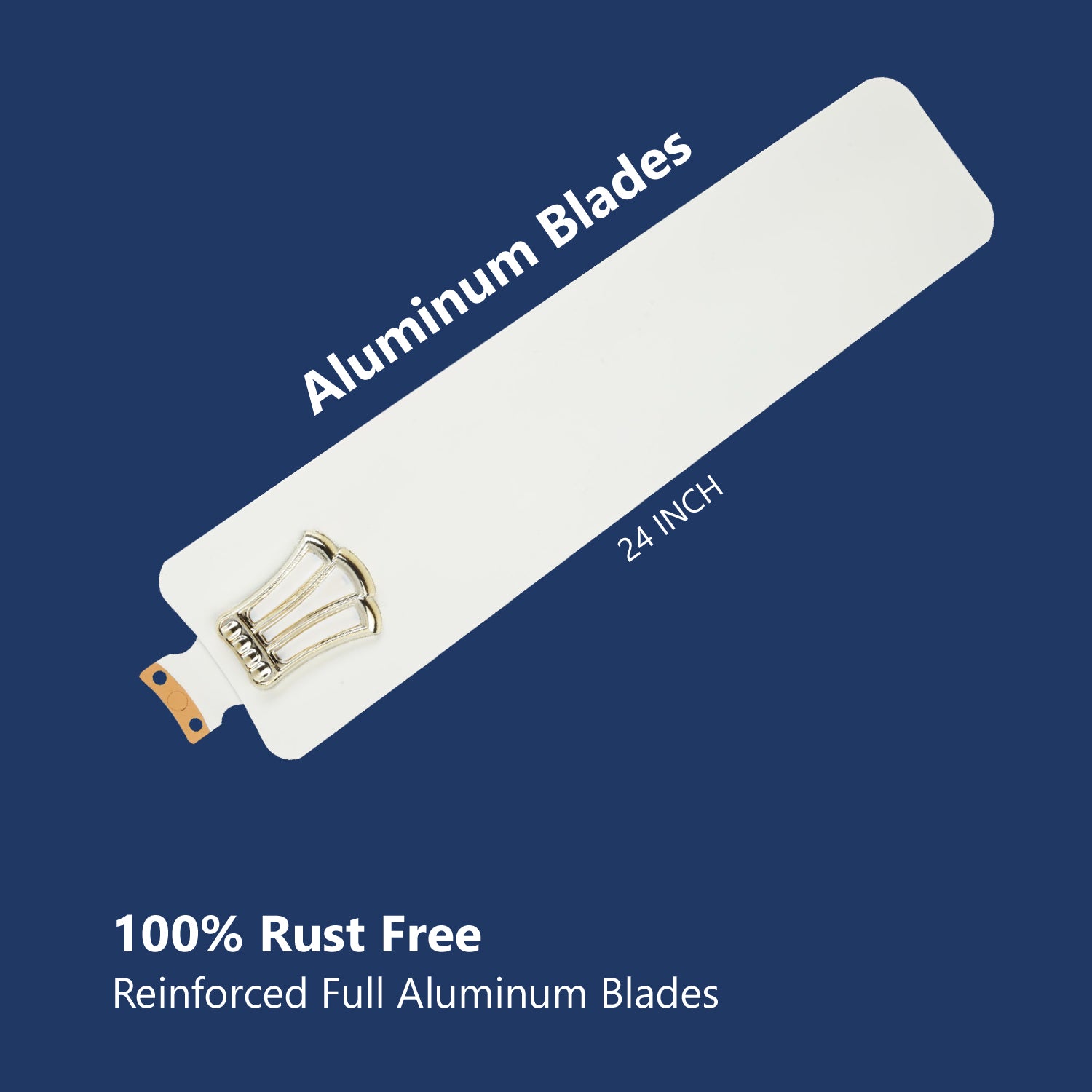 Rico Aluminum 3 Blade 1200mm Ceiling Fan CF808 (Ivory)– Rico India