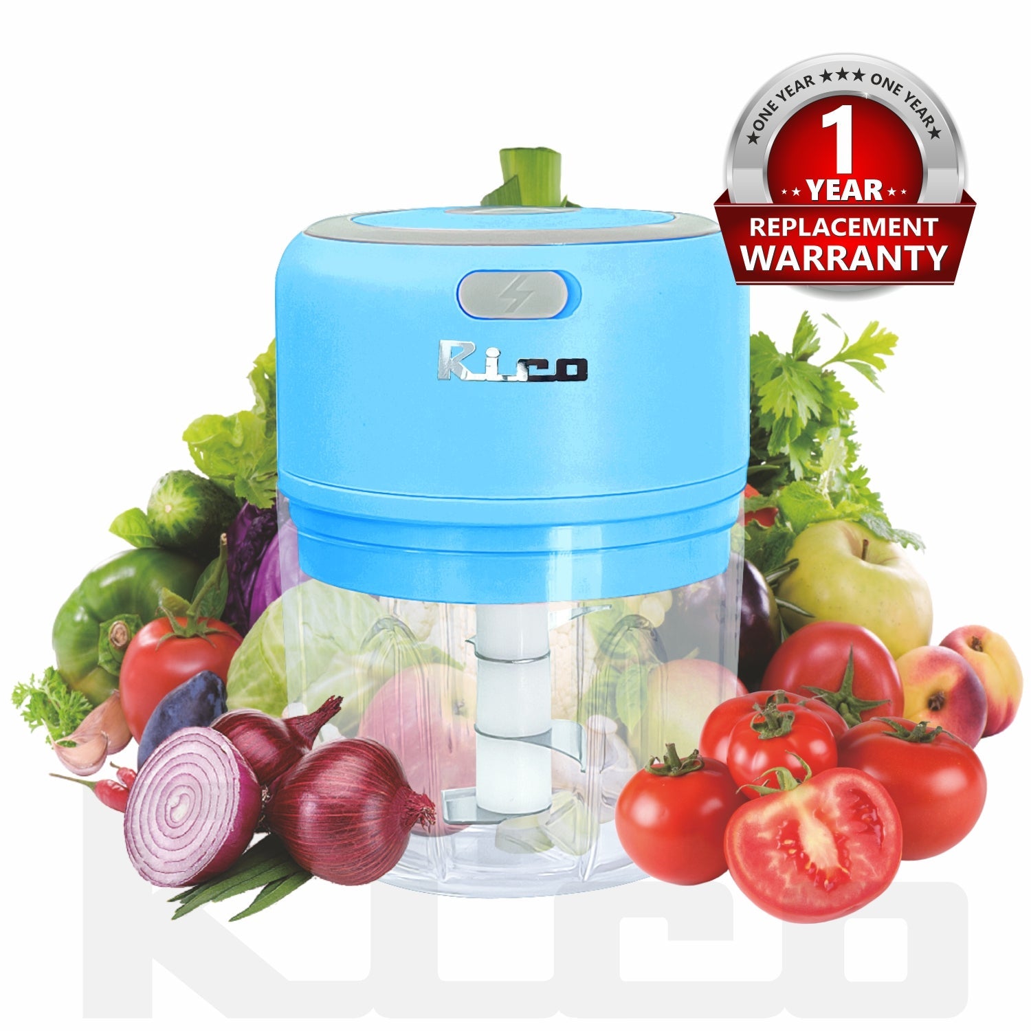 Introducing All New Rechargeable Mini Garlic Chopper.– Rico India