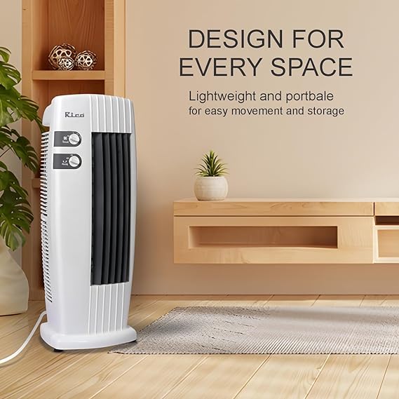 Rico Tower Fan 25 Feet Air Blower 150 Watt TF1707 (White)– Rico India
