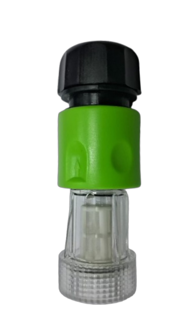 HP2207-TRANSPARENT MALE CONNECTOR w WATER INLET QUICK CONNECTOR– Rico India