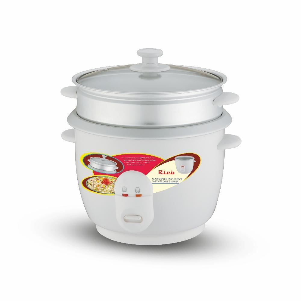 Rico Electric Rice Cooker 1.8 Litres RC907 650 Watts (White)– Rico India
