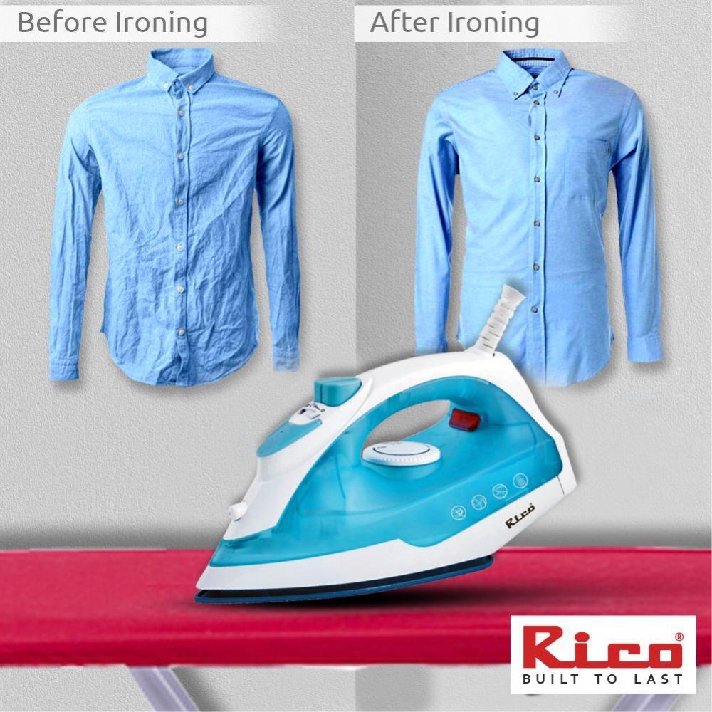 Rico Steam Burst Iron 1,350 Watts (SI03) Blue– Rico India