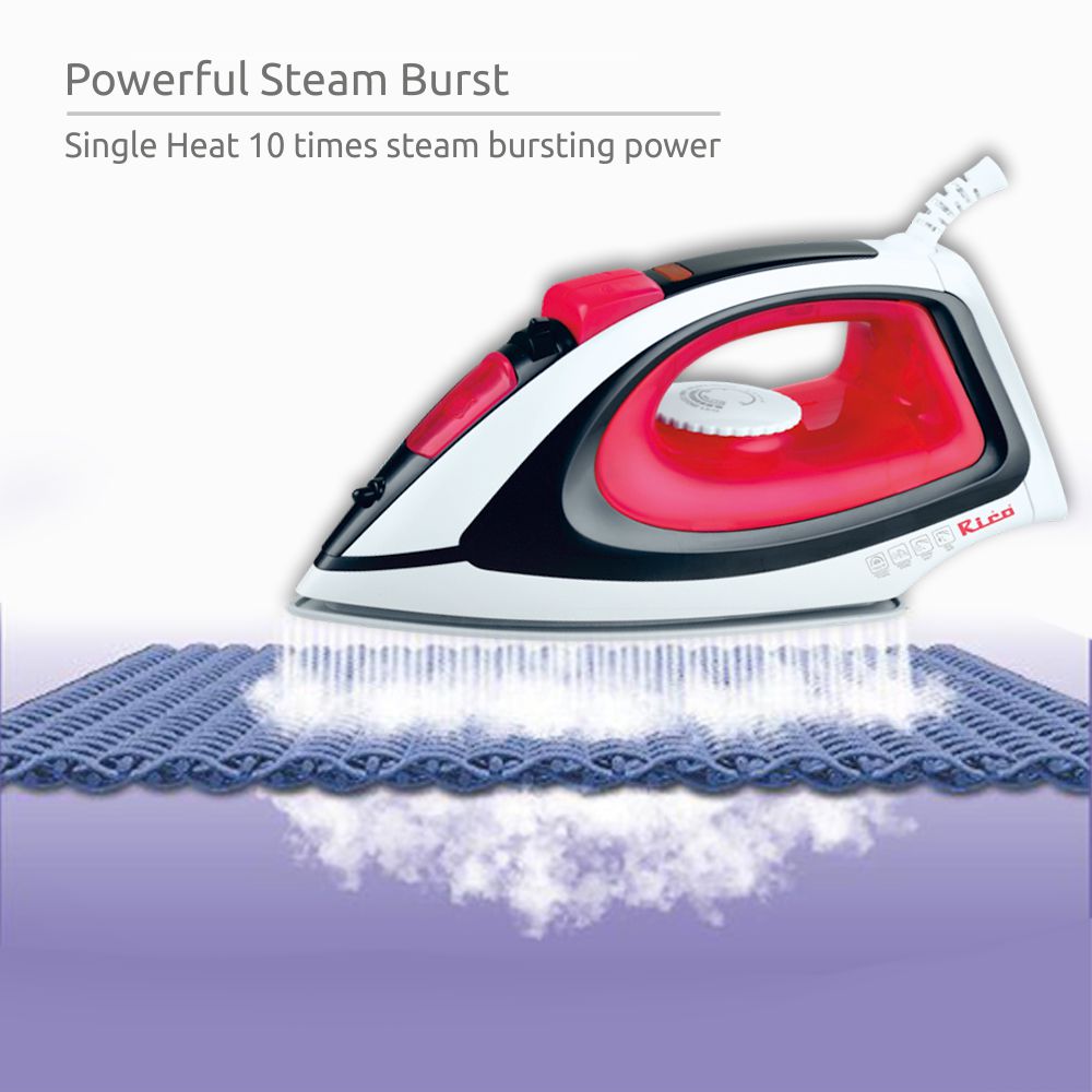 Rico Steam Burst Anti Drip Iron 1600 Watts (SI04)– Rico India