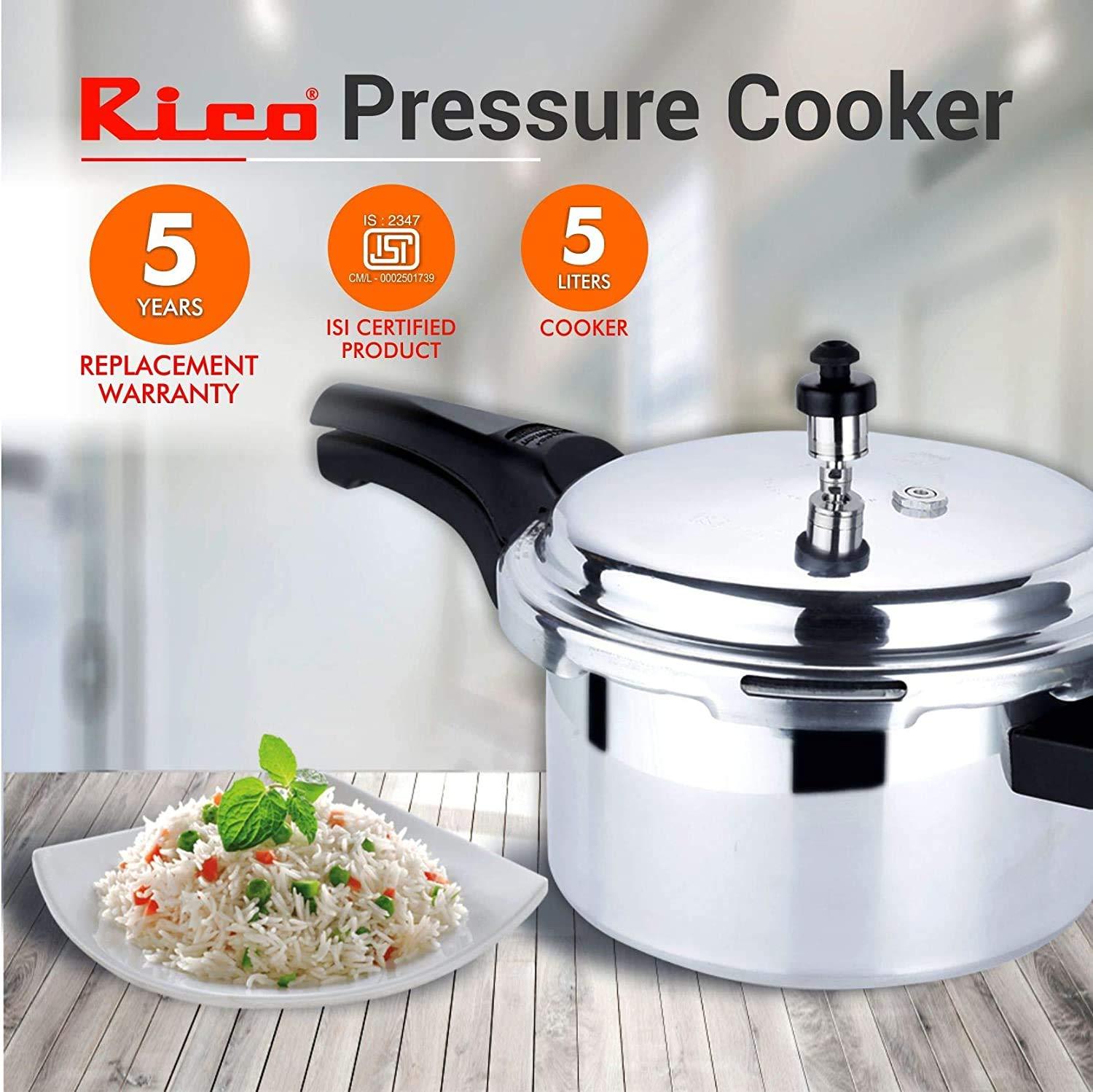 Rico PCOL5 Outer Lid 5 Liter Pressure Cooker– Rico India
